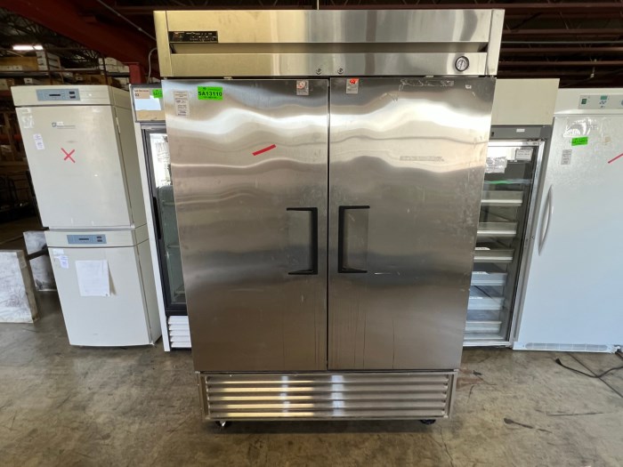 True Refrigeration Model: T-49 Two Door Standing Refrigerator for sale