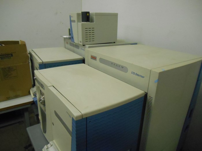 Two Thermo Scientific Finnigan LTQ Orbitrap Spectrometer for parts for sale