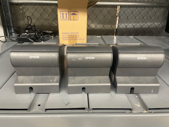 Ultimate Technology Checkout w/ (4) Epson Model M244A for sale