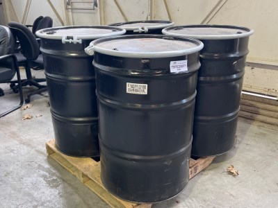 UN 1A2/Y1.2/100 USA/M4884/21/RL Empty Drums (Lot of 4) for sale