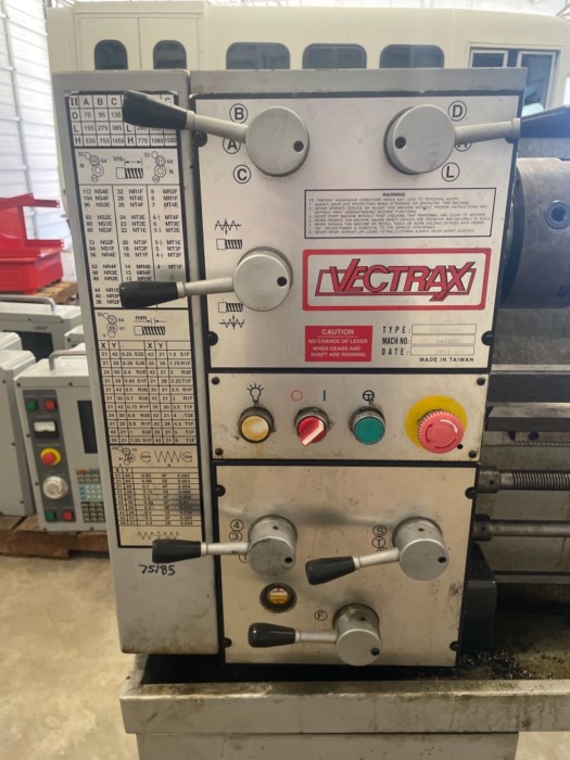Vectrax Industrial Grade Lathe for sale