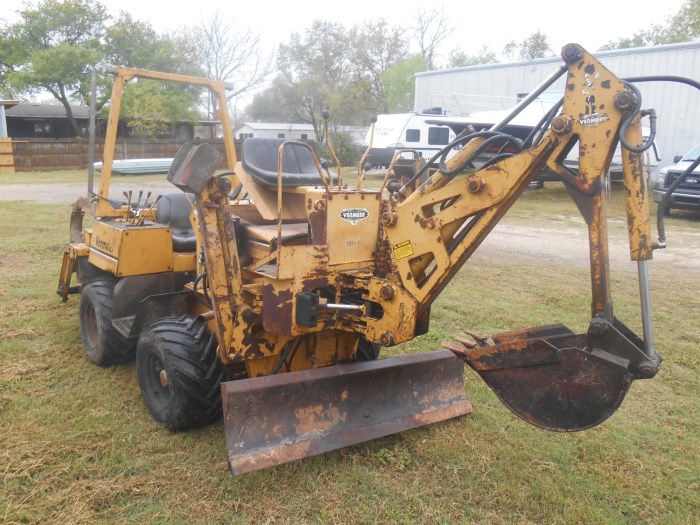 Vermeer V-430 Trencher / Backhoe for sale