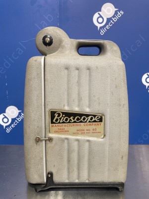 Vintage Bioscope Manufacturing Company Model 60 Projecting Microscope ...