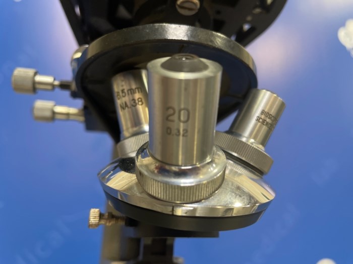 Vintage Bioscope Manufacturing Company Model 60 Projecting Microscope ...