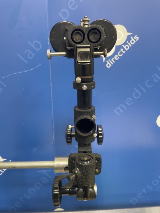 Vintage B&L (Bausch & Lomb) Microscope Heavy Base & Arm Extension with ...