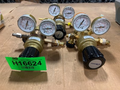 VWR Gas Regulators (Lot of 3) for sale