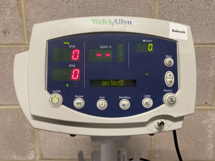 WelchAllyn 53N00 Rolling Vital Signs Monitor for sale