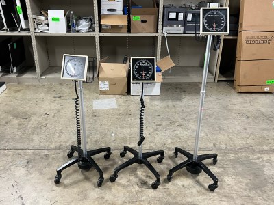 WelchAllyn Blood Pressure Stands (Lot of 3) for sale