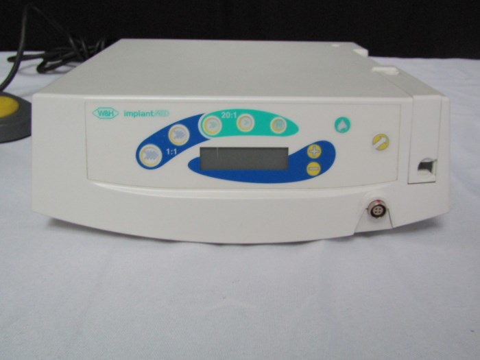 W&H IMPLANT MED Implantemed SI95-115 Control Console W/ Foot Pedal for sale