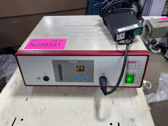Wolf 2352.011 Bipolar Generator for sale