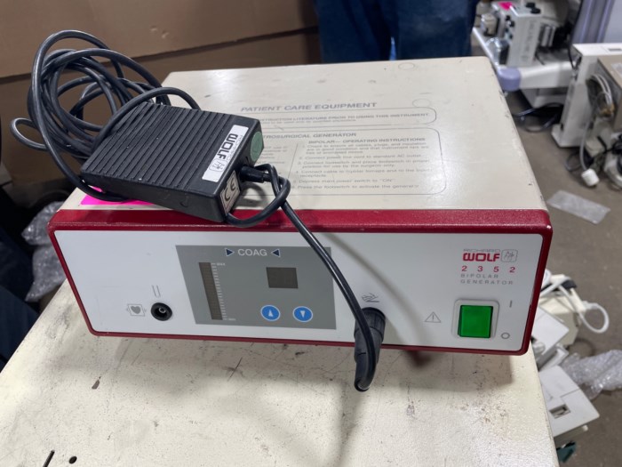 Wolf 2352.011 Bipolar Generator for sale
