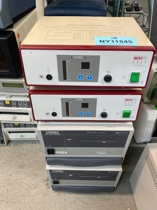 Wolf bipolar generator 2352 and Storz AIDA HD connect 202055 20 for sale