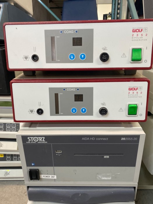 Wolf bipolar generator 2352 and Storz AIDA HD connect 202055 20 for sale