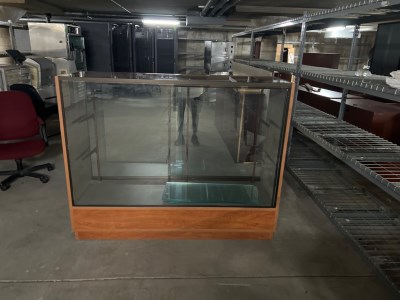 Wood/Glass Show room display case for sale