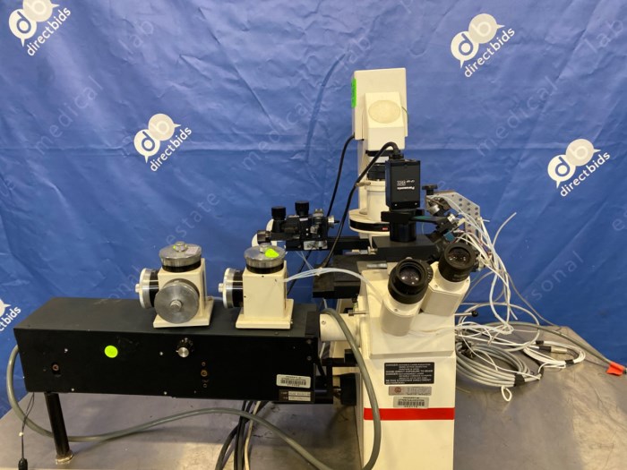 Zeiss Axiovert 100 Inverted Fluorescence Microscope Pred AXIO for sale