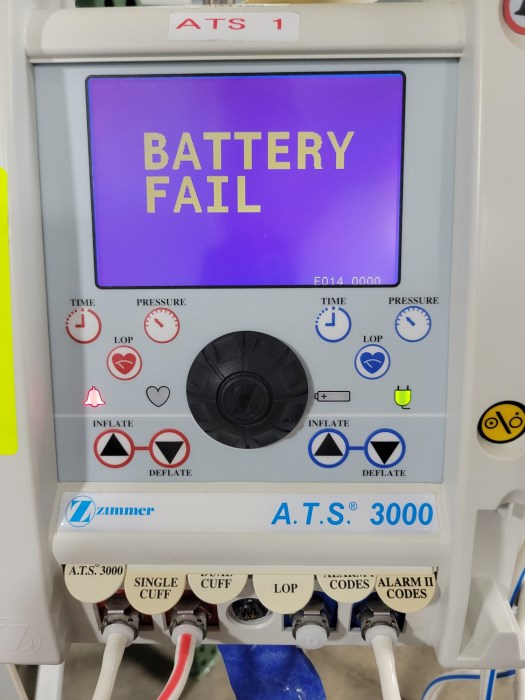 Zimmer ATS 3000 Automatic Tourniquet System for sale