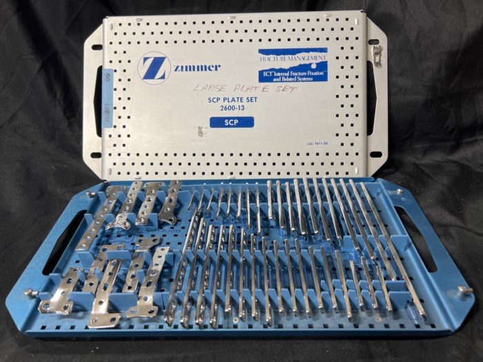 Zimmer SCP Plate Set 2600-13 for sale