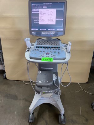 Zonare Z One Ultrasound w/ (2) Probes for sale